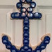 Blue Bottle Cap Anchor - Etsy