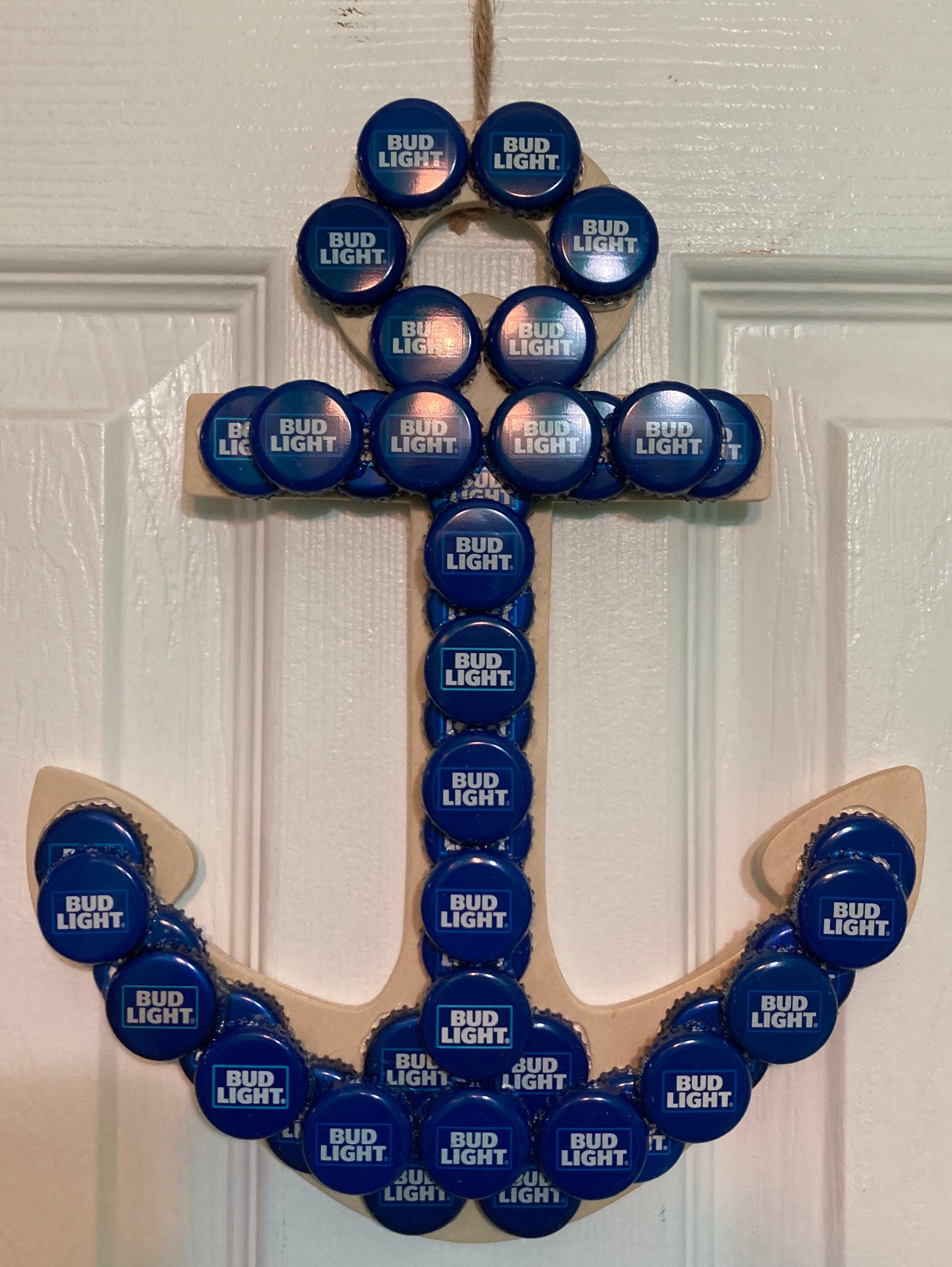 Blue Bottle Cap Anchor - Etsy