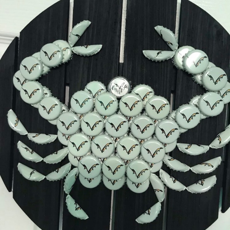 Bottle Cap Crab - Etsy