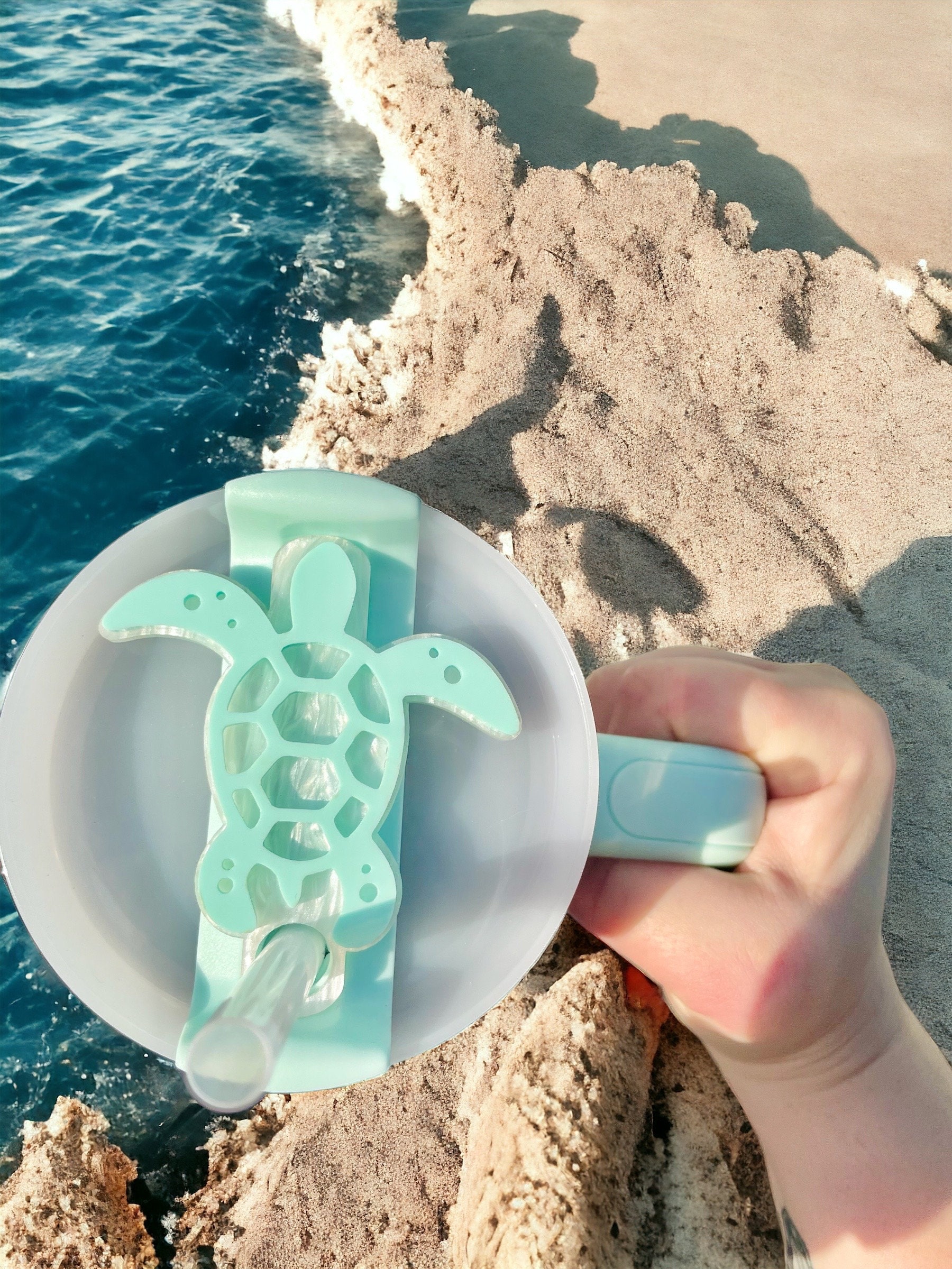 Sea Turtle Stanley Topper | Stanley Name Plate | Stanley 40 Oz Topper ...
