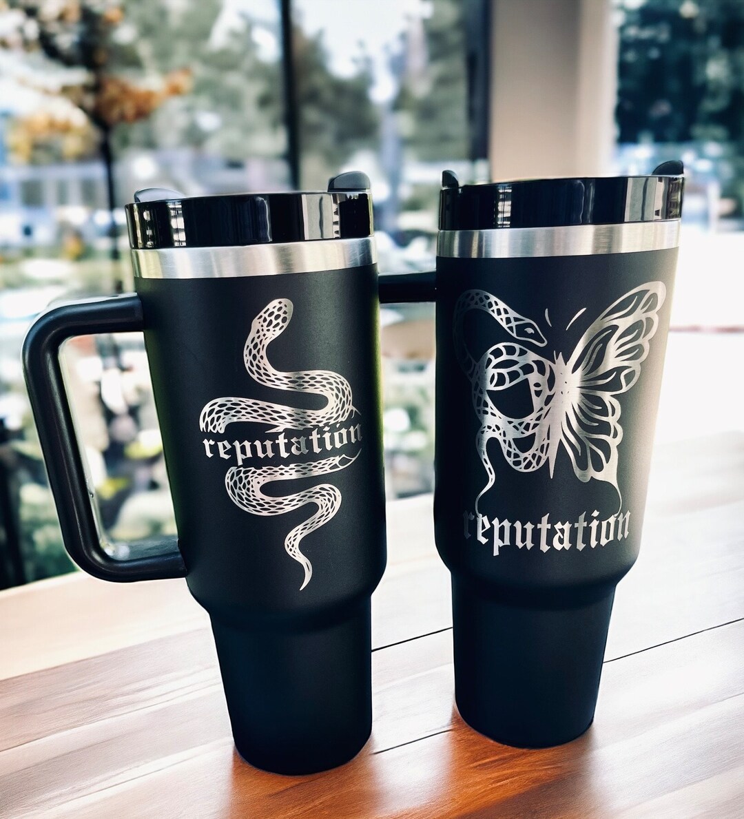 Personalized Rep Snake 40oz Tumbler Custom Name Tumbler Gift for Her ...