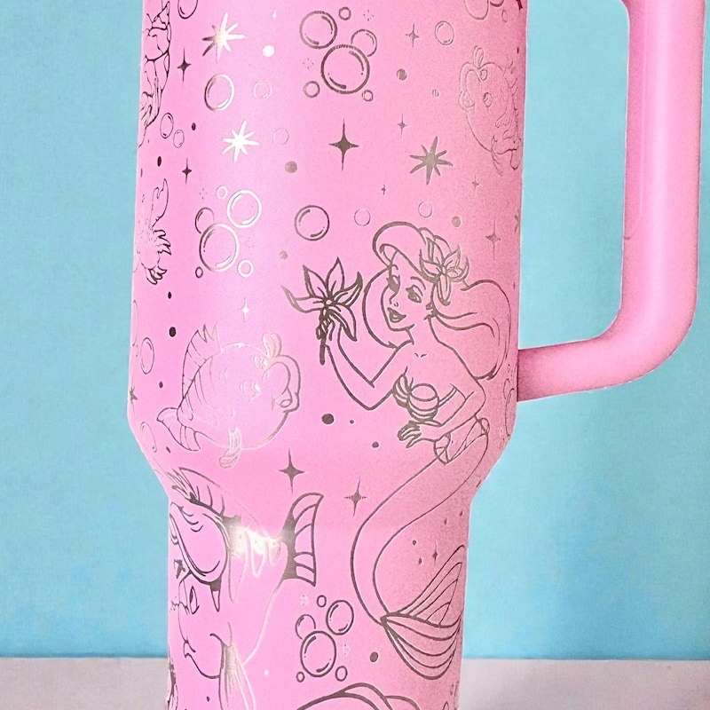 Ariel Mermaid Stanley - Etsy