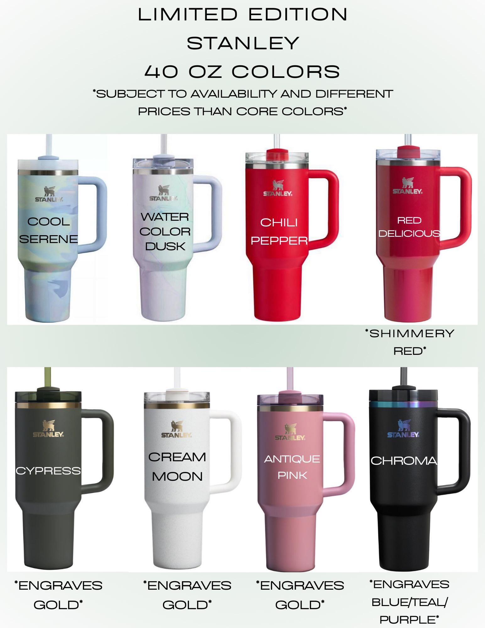 Personalized Name Engraved Stanley Tumbler | Custom Stanley | Custom ...