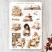 Academia Sticker Sheet, Light and Dark Academia Sticker, Book Stickers ...