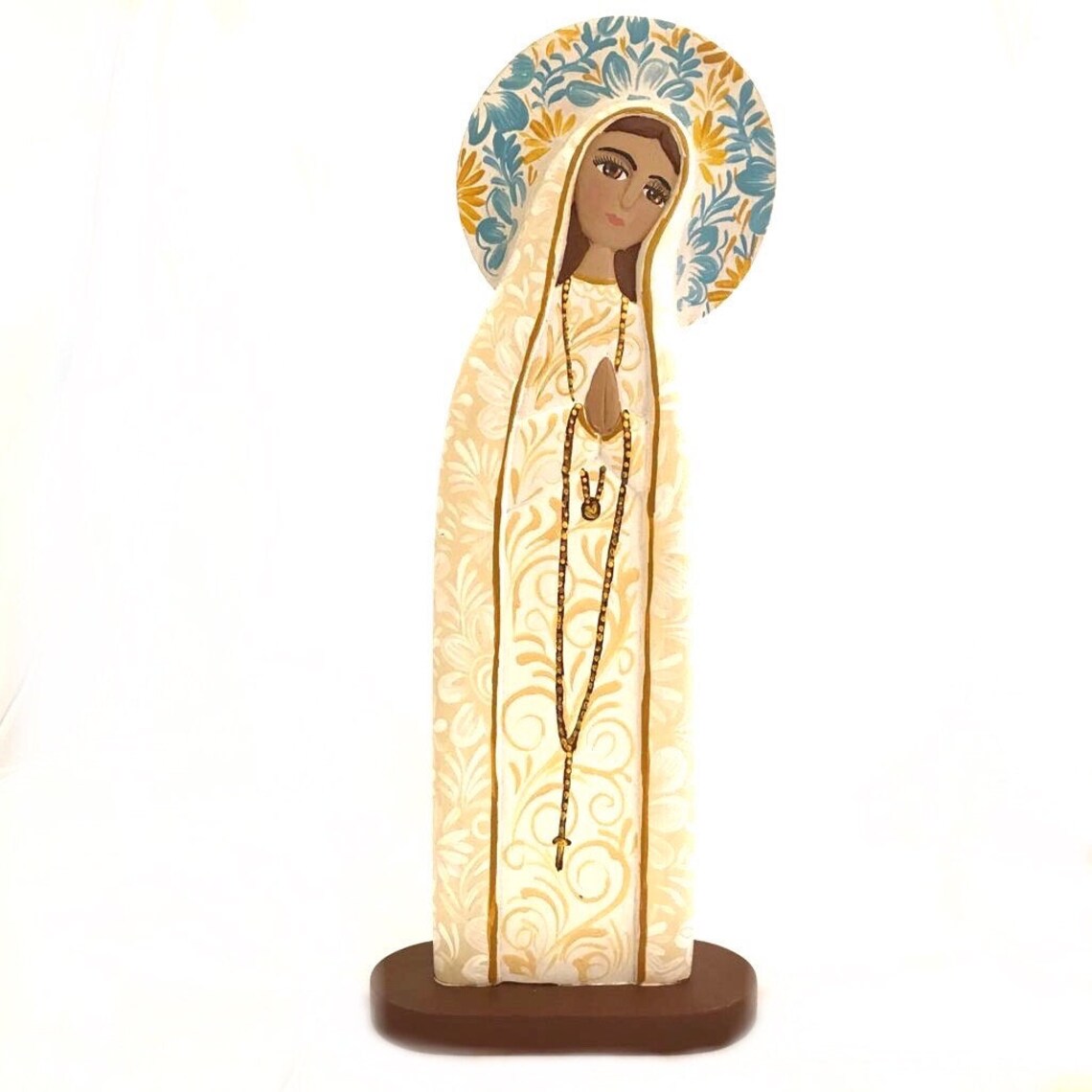 Our Lady of Fatima catholic statues Madonna religious statue | Etsy