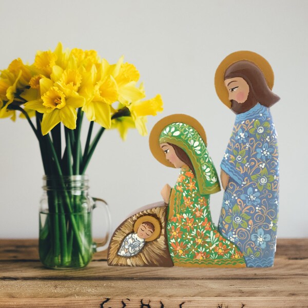 Modern Nativity - Etsy