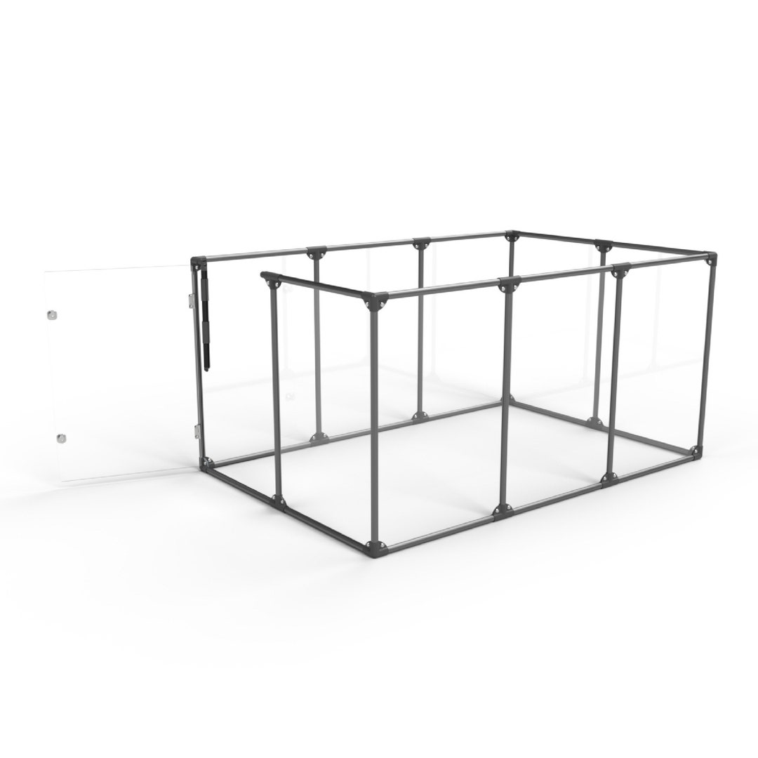 Modern Acrylic Dog Pen: Large Indoor Pet Enclosure - Etsy