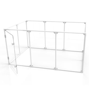 Modern Acrylic Dog Pen: Large Indoor Pet Enclosure - Etsy