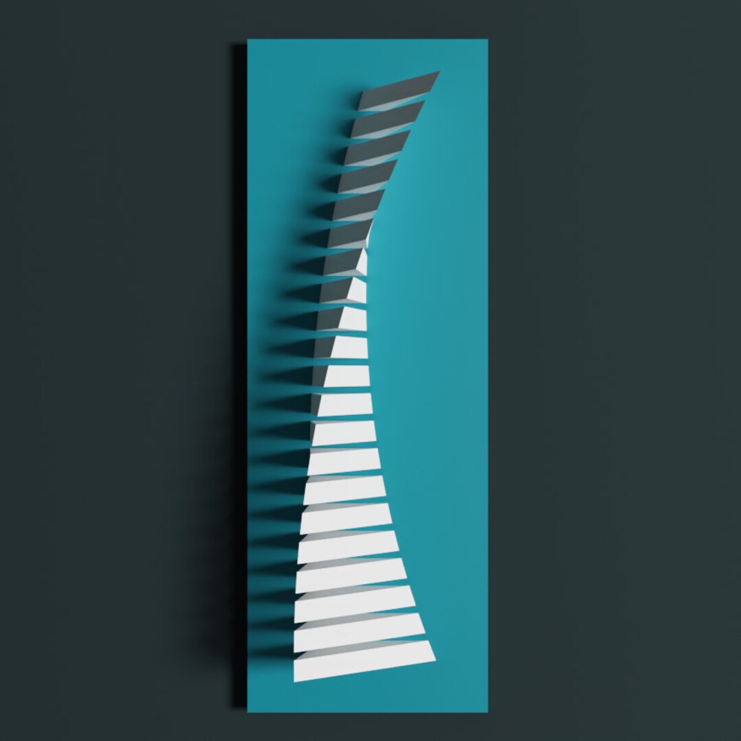 WING Paper Sculpture, Papercraft, Digital Download - Etsy