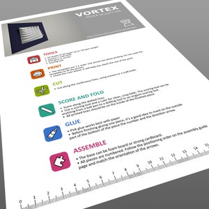 VORTEX Paper Sculpture, Papercraft, Digital Download - Etsy UK