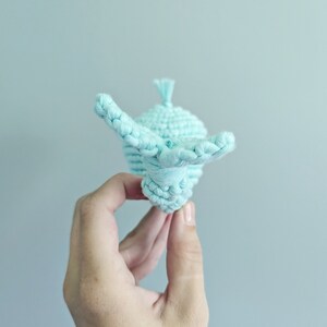 DIY Pattern Macrame 3D Sculpture Whale Instructions, Macrame Tutorial PDF, Learn Macrame, How to ...