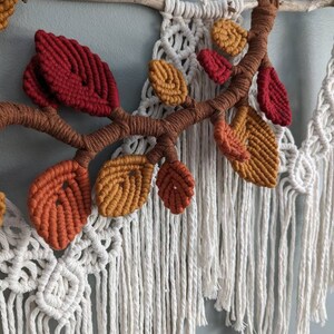 Macrame Boho Statement Wall Hanging on Driftwood, Above Bed and Couch ...