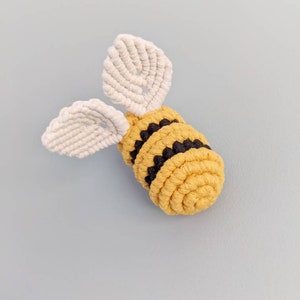 DIY Pattern Macrame 3D Sculpture Bee Instructions, Macrame Tutorial PDF ...