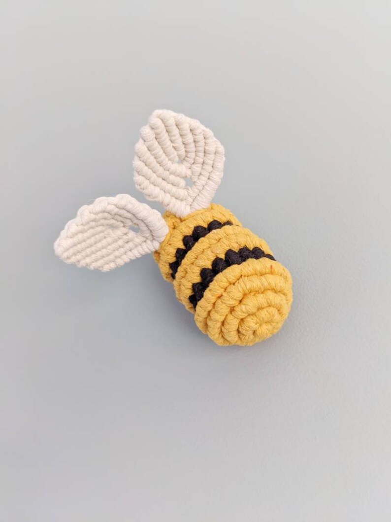 DIY Pattern Macrame 3D Sculpture Bee Instructions Macrame - Etsy