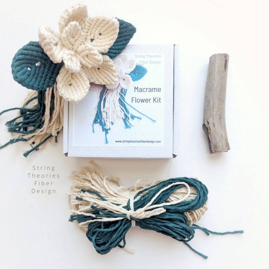 DIY Pattern Macrame 3D Sculpture Flower Instructions /macrame - Etsy