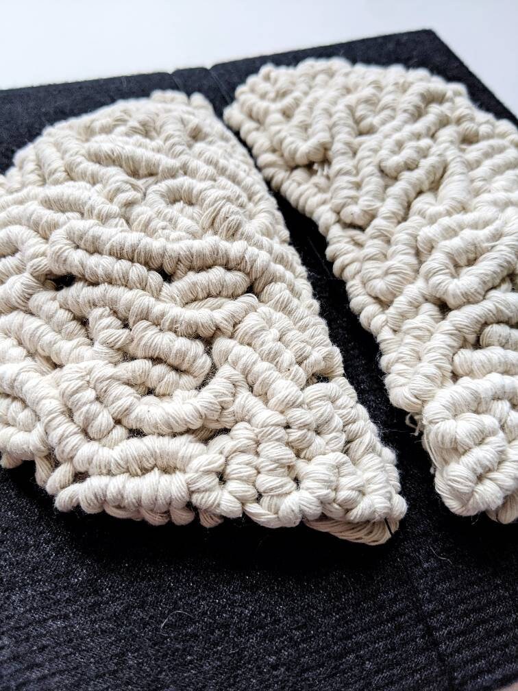 Macrame Brain Anatomical Wall Art | Etsy