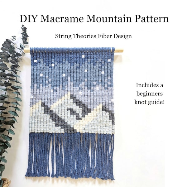 Macrame Tapestry Pixel - Etsy