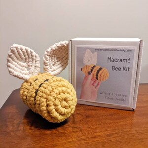 DIY Pattern Macrame 3D Sculpture Bee Instructions, Macrame Tutorial PDF ...