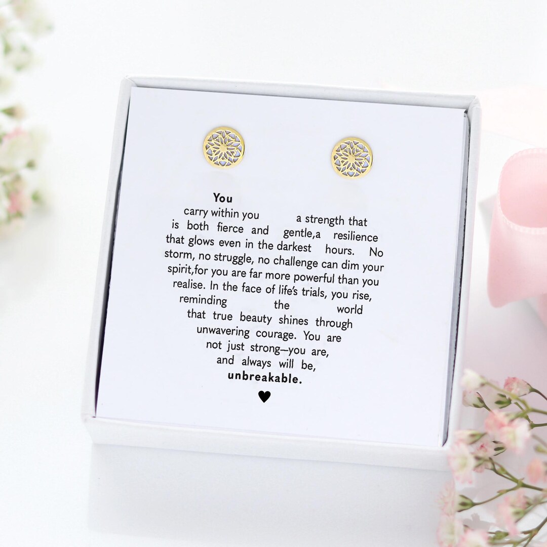 Unbreakable Gift - Strength Jewellery for Friend Hard Time - Strong ...