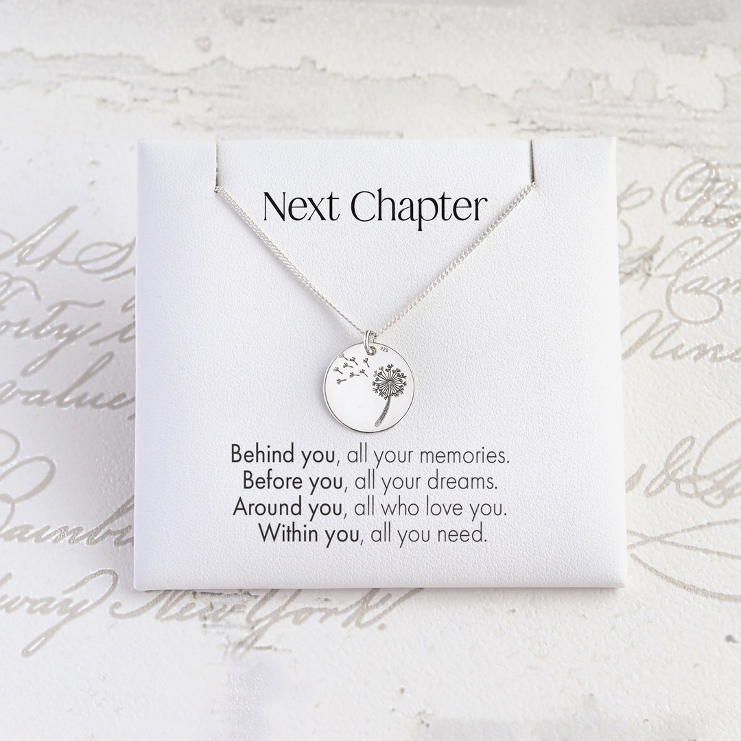 Coworker Leaving Necklace Wish Gift for Friend Leaving Work, Goodbye ...