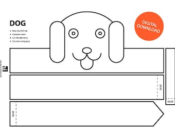 Dog headband | Etsy