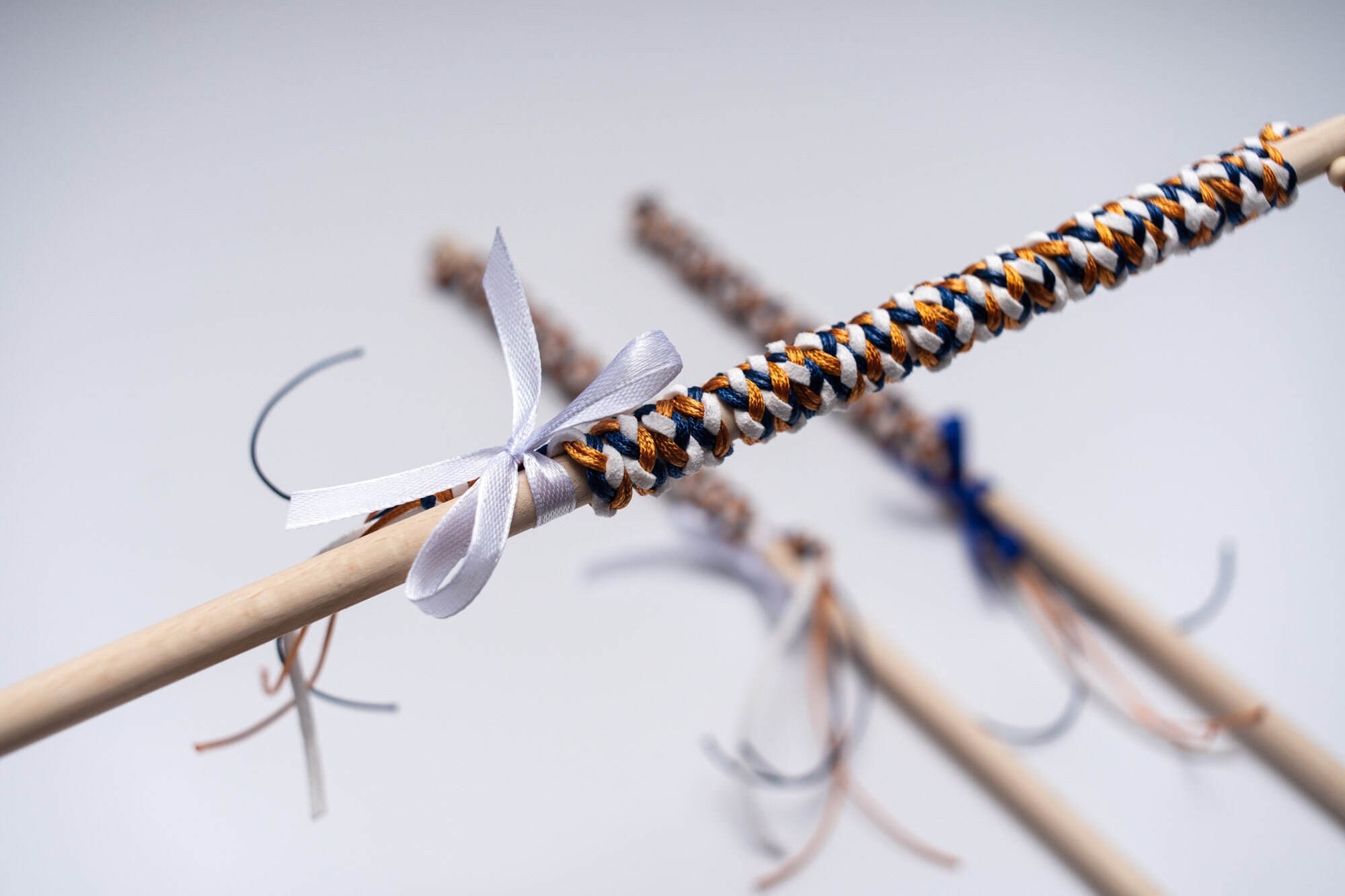 Cat toy wand Strings Cat fishing pole. High quality handmade | Etsy