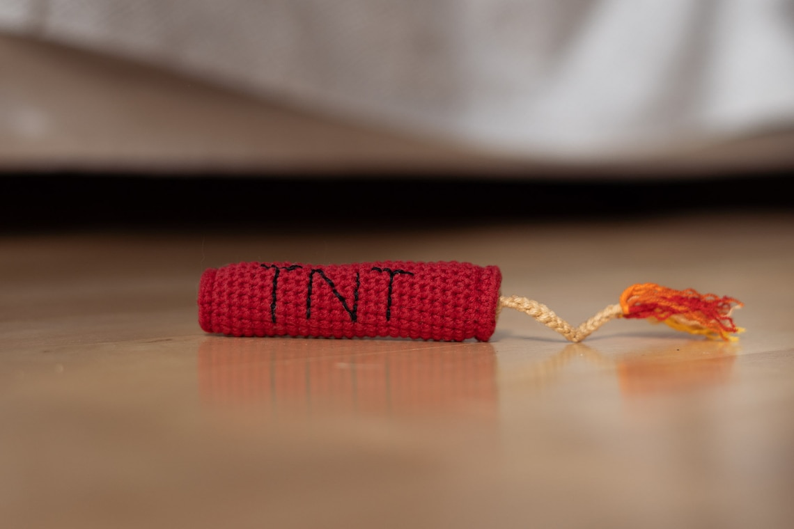 Dynamite Cat Catnip Toy Handmade Cat Toy Valerian Toy - Etsy