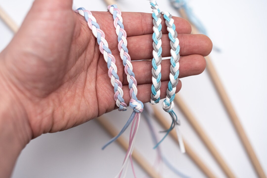 String & Suede Cat Wand, Cat Fishing Pole, Cat Toy With Strings ...