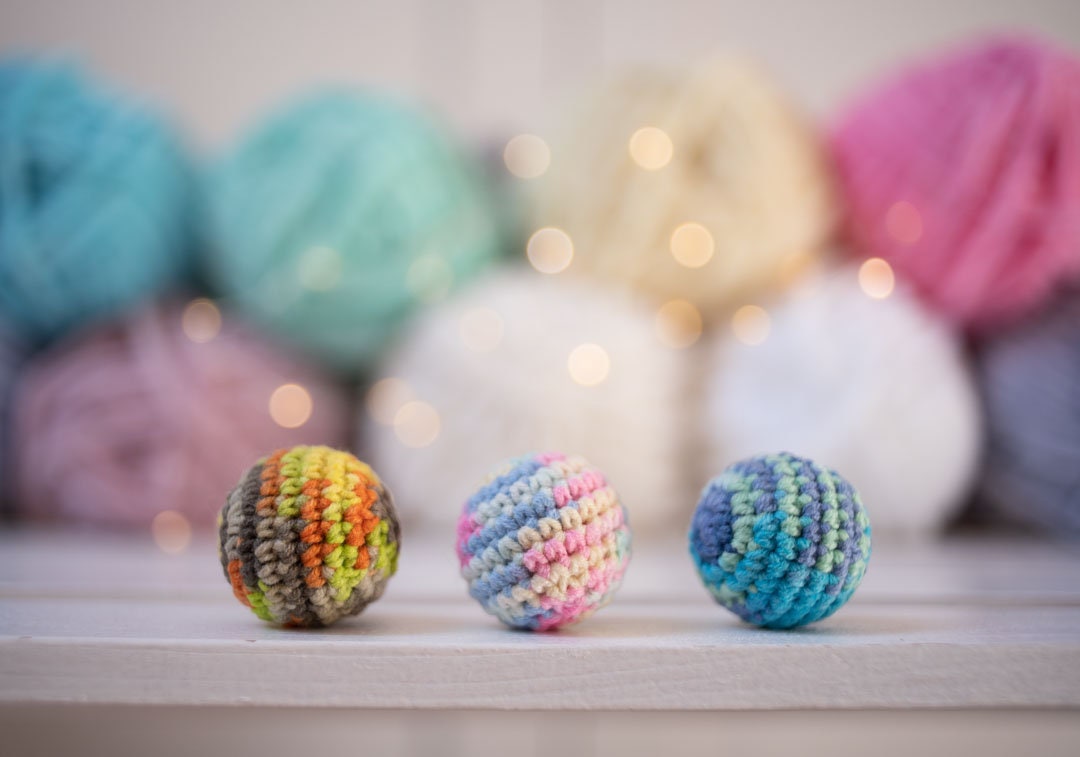 3 Catnip Balls Set, Melange Balls, Catnip Cat Toy, Set of Cat Toys ...