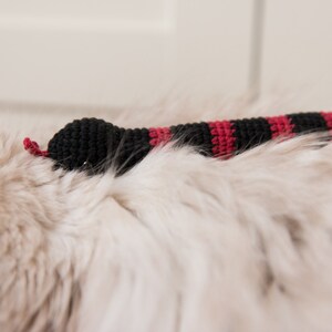 Catnip Snake Cat Toy With Rattle, Black Kicker With Premium Catnip and ...