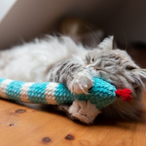 Boa Catnip Kicker Snake Cat Toy Catnip Snake Cat Toys - Etsy