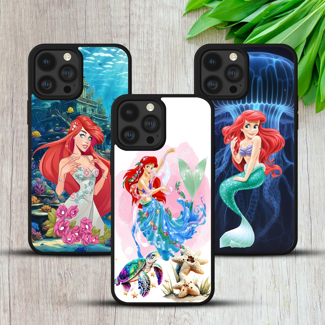 Princess Ariel Little Mermaid Castle Gift TPU Phone Case Cover for ...