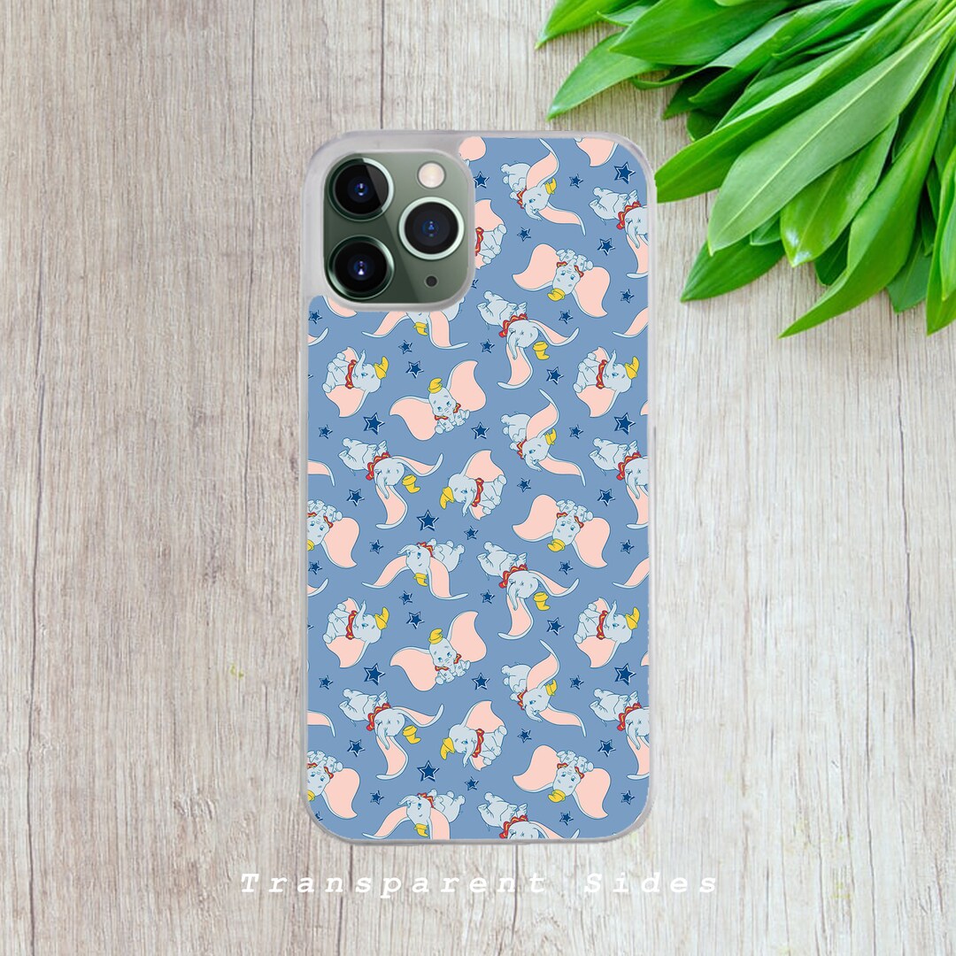 Dumbo Jumbo Elephant Blue Stars Pattern Gift TPU Phone Case - Etsy ...
