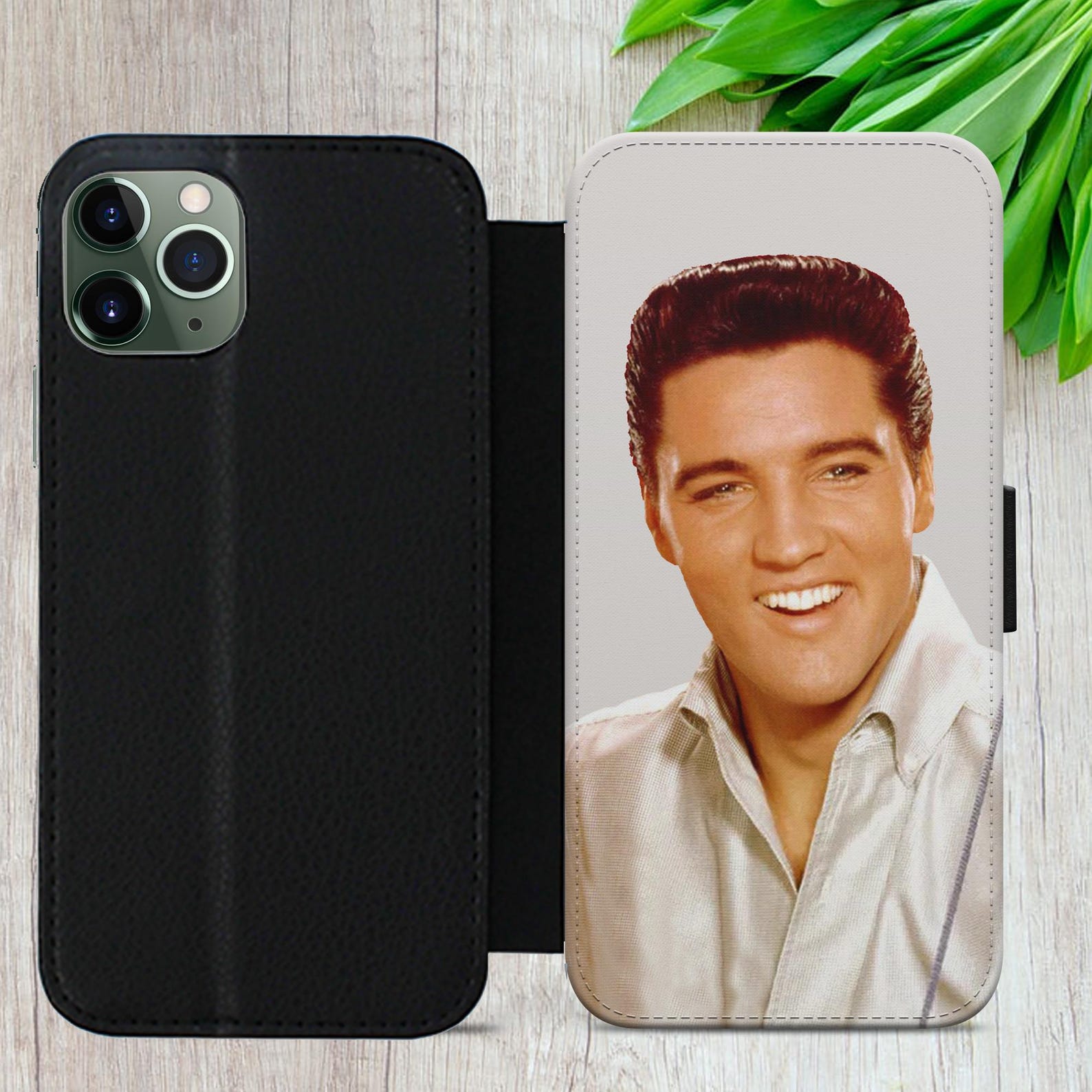 Elvis Presley Flip Wallet Phone Case: King of Rock and Roll - Etsy UK