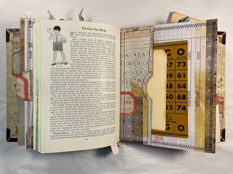 Father's Day Junk Journal: We Help Daddy Little Golden Book, Handmade ...