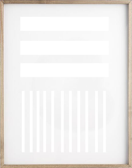 Painted Glass in Wooden Frame - Etsy