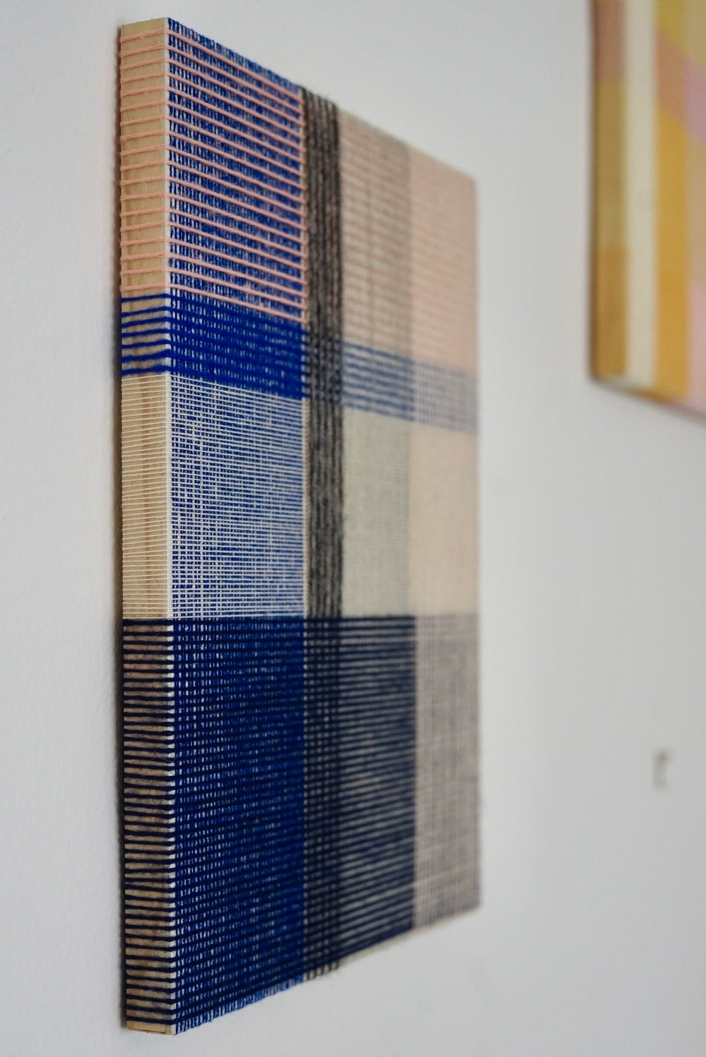 Wrapped Panels - Recycled Fibers on a Wooden Panel - Etsy