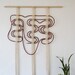 Rope Art With Wooden Hanger - Etsy