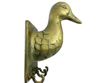 Brass Duck Key Holder - Etsy