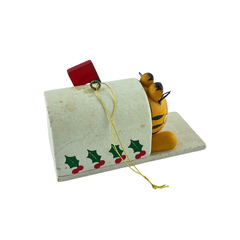 Vintage Garfield Ornament Cat in Mailbox Christmas Decor - Etsy