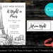 Editable Prom Invitation Formal Invitation Homecoming Prom Tickets ...