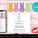 Editable Easter Party Invitation Easter Egg Hunt Invite Easter Brunch ...
