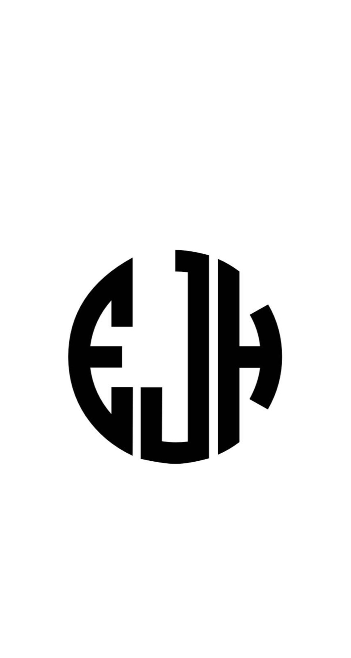 Custom Girl Monogram on Burlap With Pink Frame - Etsy