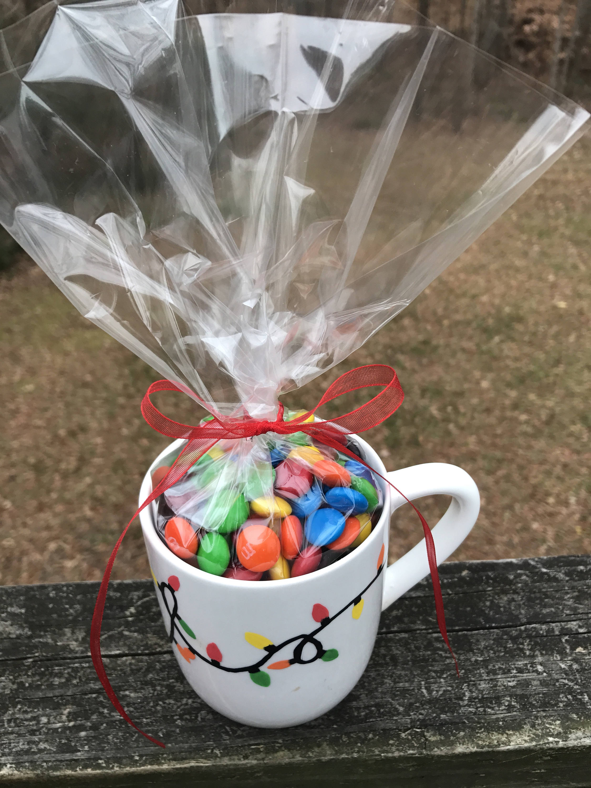 Handpainted Christmas Mug Filled With Candy - Etsy