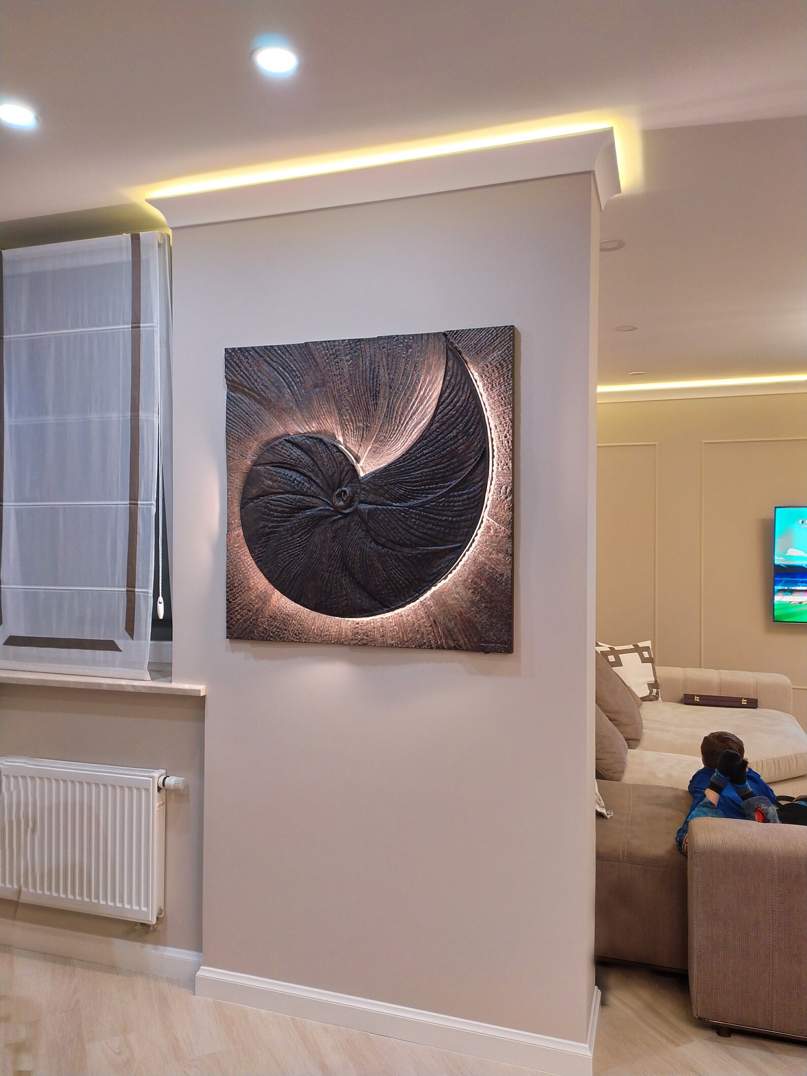 Wood Wall Arts "shell" Panel, Art Decor, Home Decoration, Modern Art ...