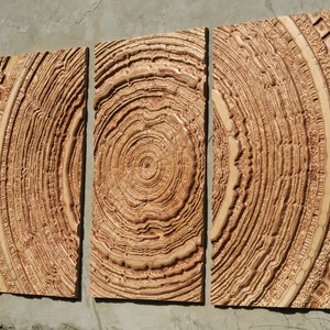 Wall Decor 3d Panels Wood Trunk for Your Home - Etsy