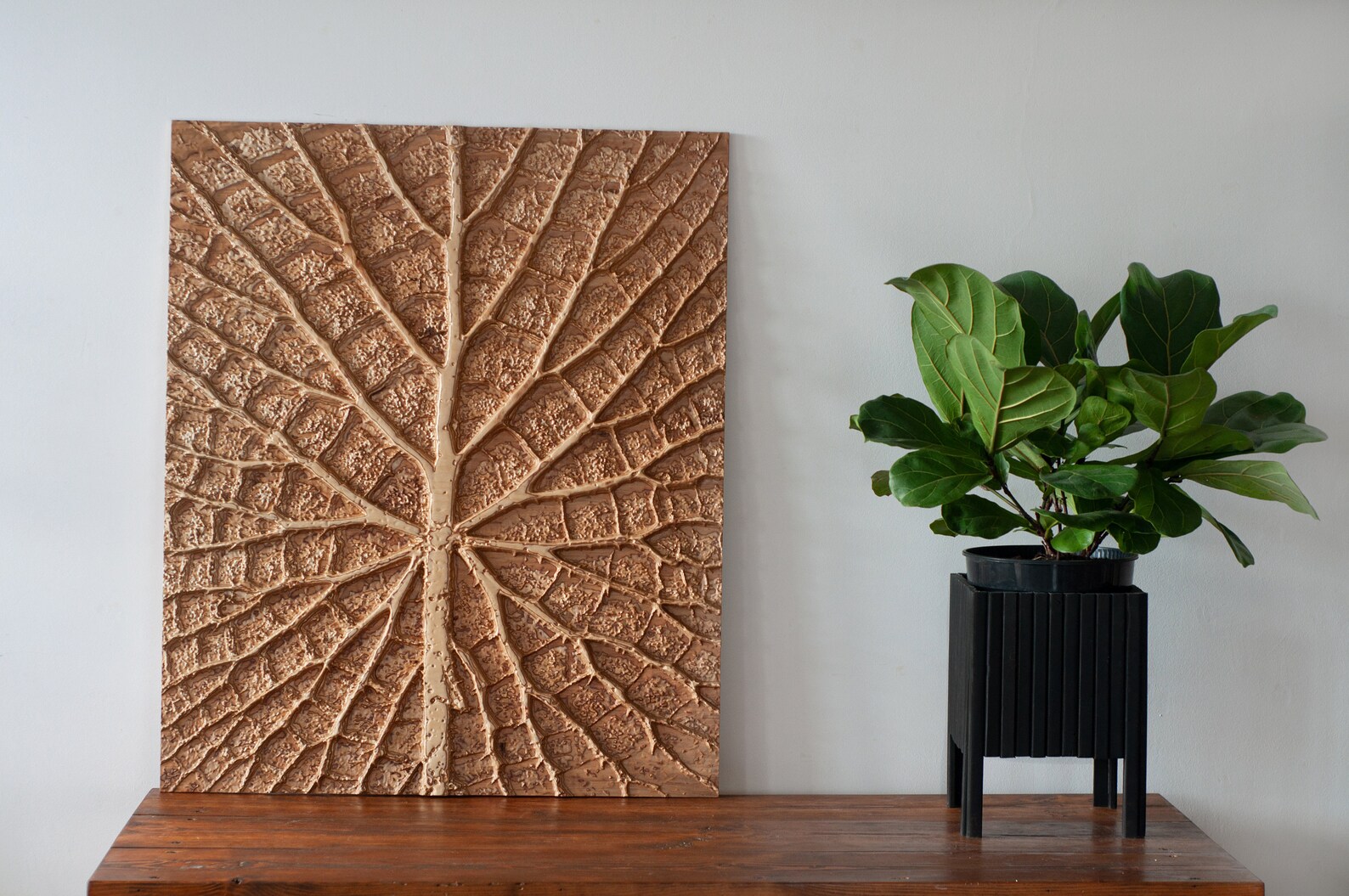 Wall Decor 3d Panel Leaf Wooden Decoration for Your Home - Etsy