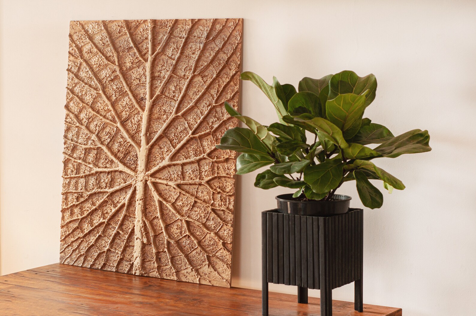 Wall Decor 3d Panel Leaf Wooden Decoration for Your Home - Etsy