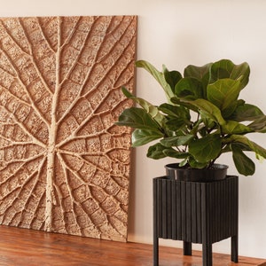 Wall Decor, 3d Panel Leaf, Wooden Decoration for Your Home - Etsy