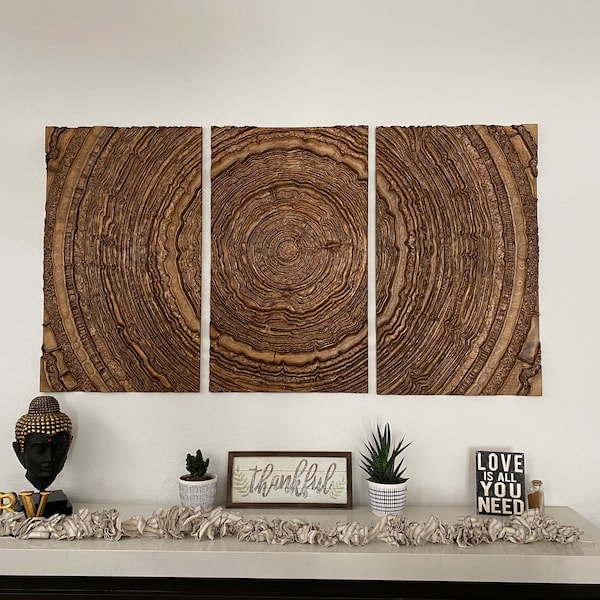 Wood Triptych - Etsy